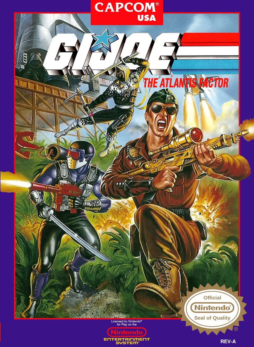 GI Joe: The Atlantis Factor Nintendo Entertainment System – Just For ...