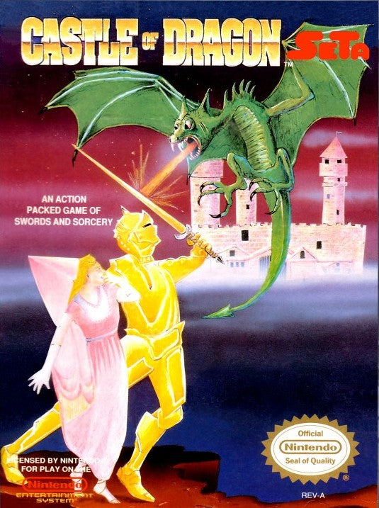 Castle of Dragon Nintendo Entertainment System – Just For Fun Video Games