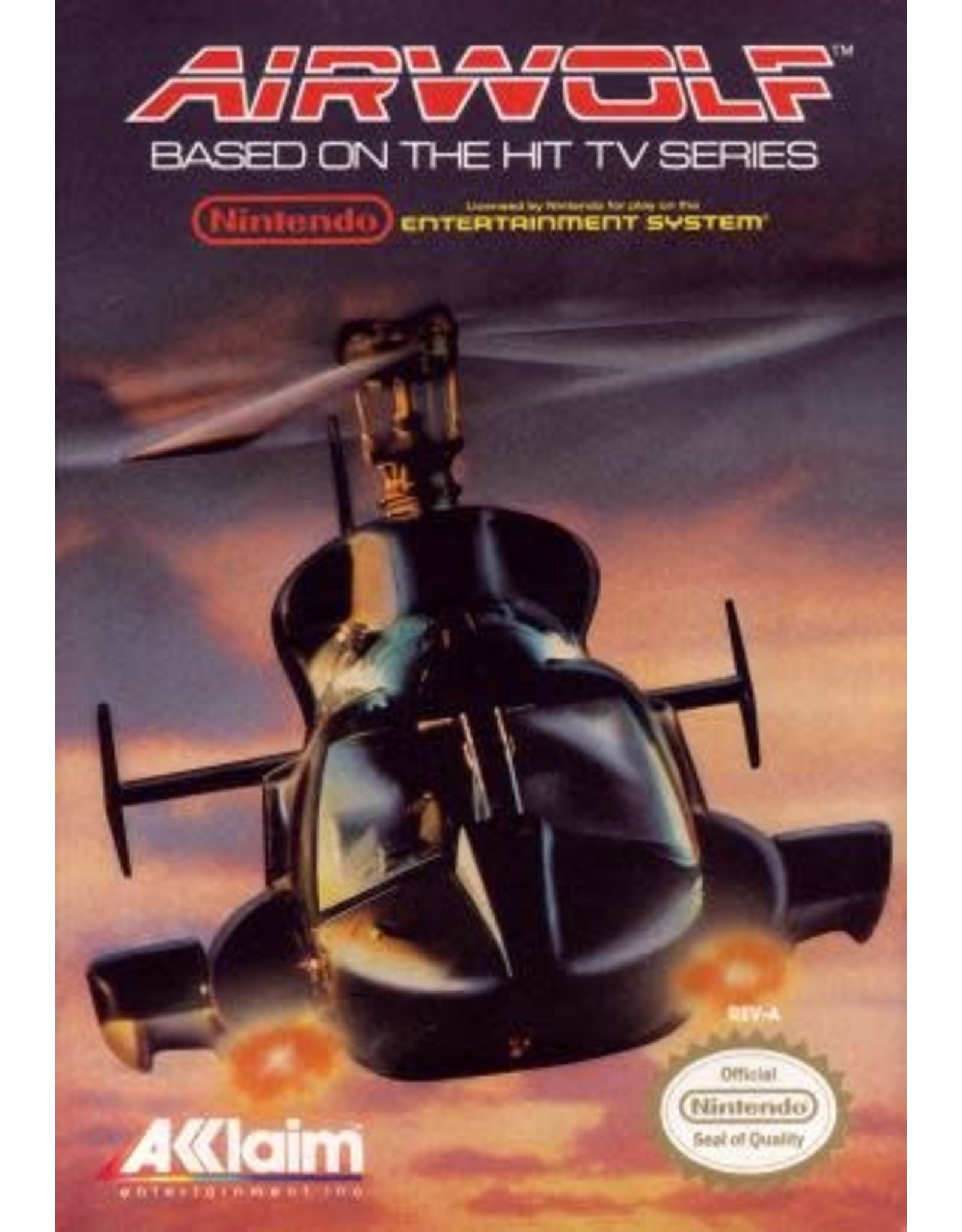 Airwolf Nintendo Entertainment System – Just For Fun Video Games