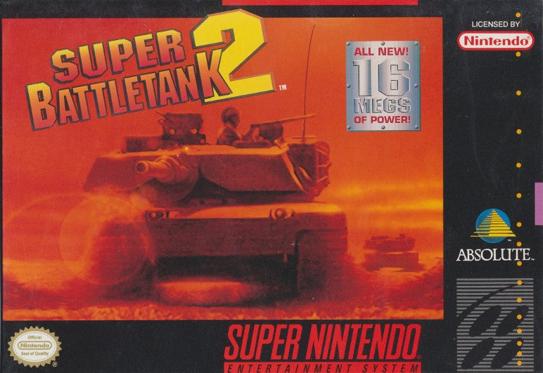 Super Battletank 2 Super Nintendo – Just For Fun Video Games